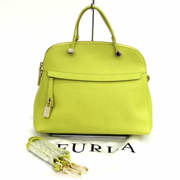 Furla | Bags | Furla Viper Light Shoulder Green 2way Bag | Poshmark